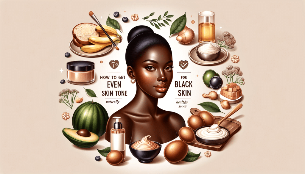 How to Get Even Skin Tone for Black Skin Naturally