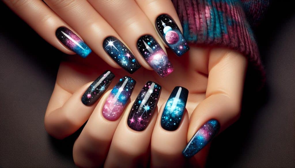 Stellar Galaxy Nail Designs: Cosmic Tips for Lasting Impressions | Team True Beauty